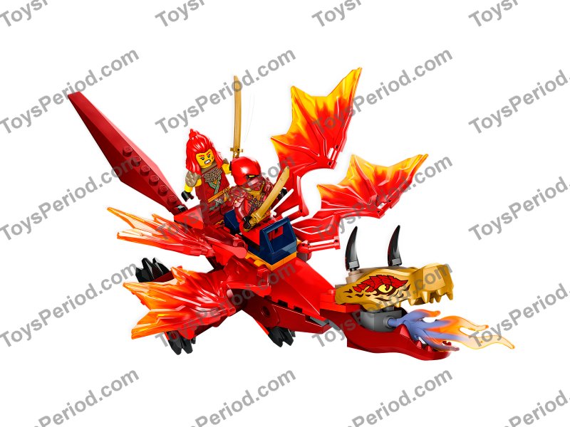 LEGO 71815 Kai's Source Dragon Battle Set Parts List