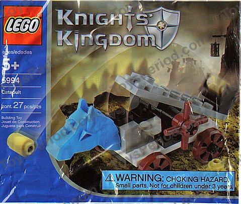 LEGO 5994 Catapult Instructions and Parts List