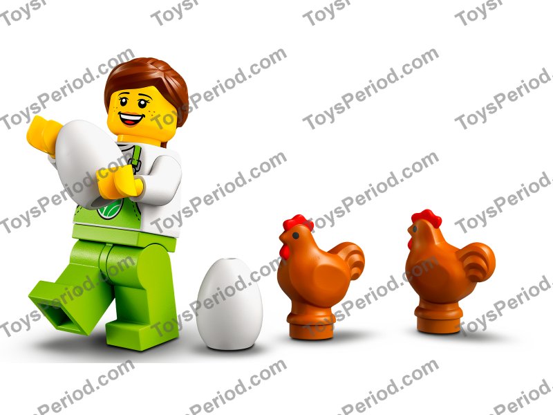 LEGO 60344 Chicken Henhouse Set Parts List
