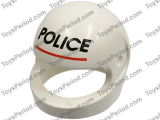 LEGO Sets with Part 2446px2 Minifig Headgear Helmet Modern with Police ...
