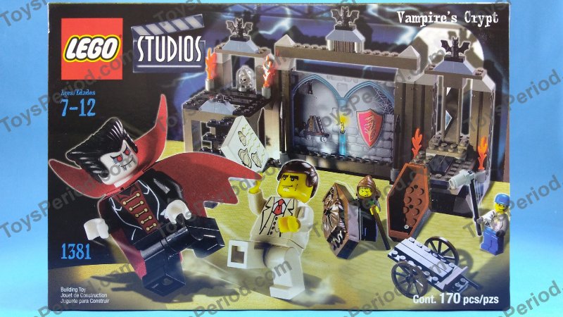 Town Theme Sets - LEGO 1381 Vampire's Crypt Rare Studios Monster Set ...