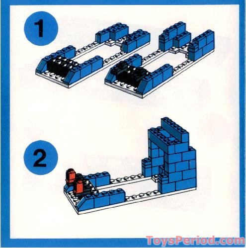 LEGO 113-2 Motorized Train Set Instructions and Parts List