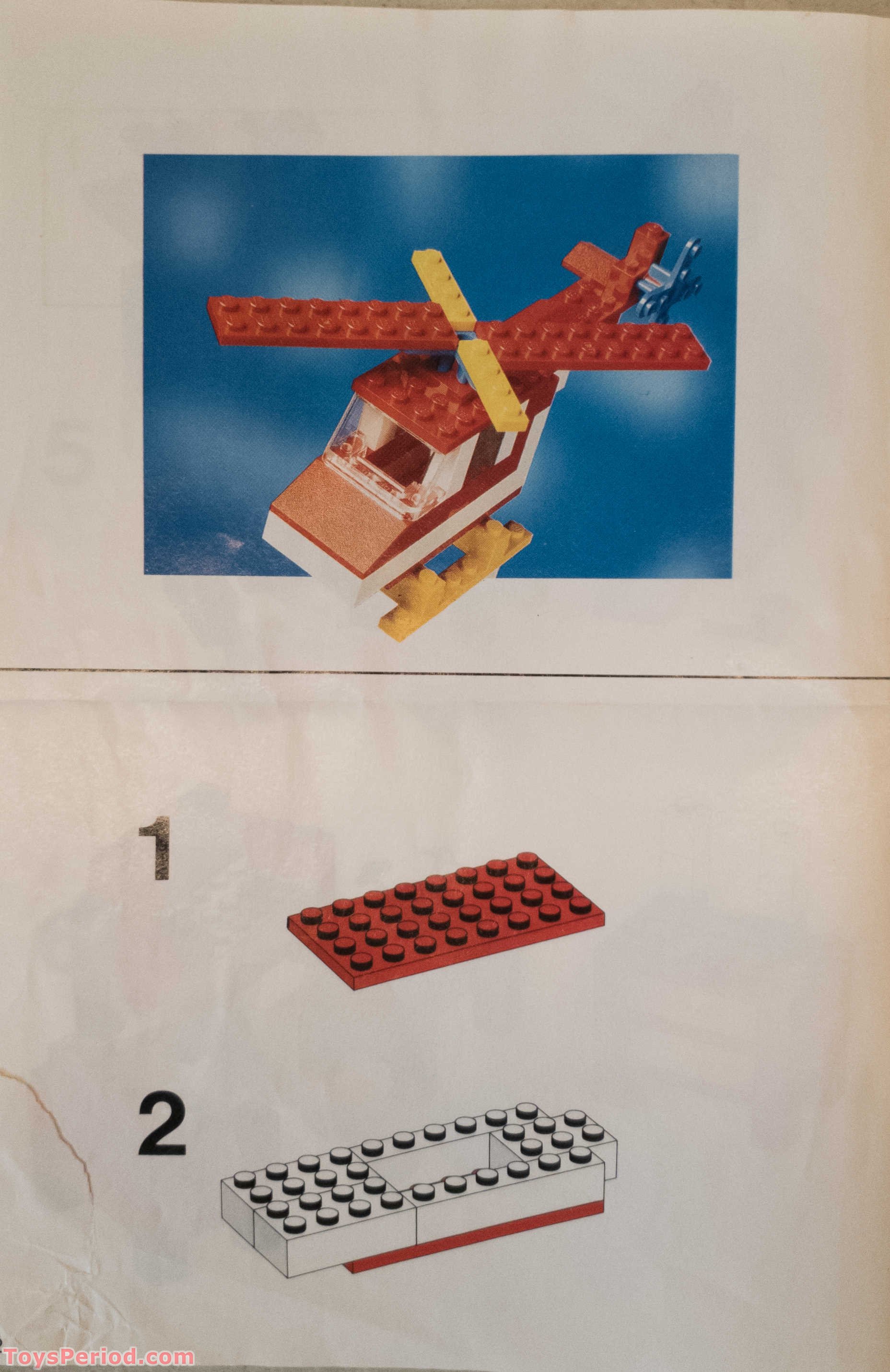 LEGO 1878 Small Bucket Instructions and Parts List