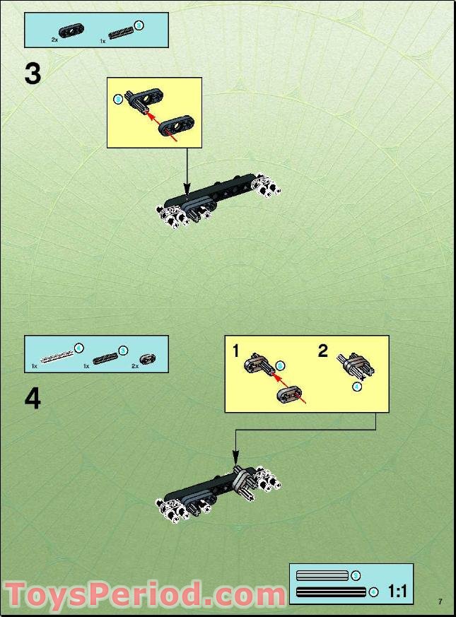 LEGO 10203 Voporak Instructions and Parts List