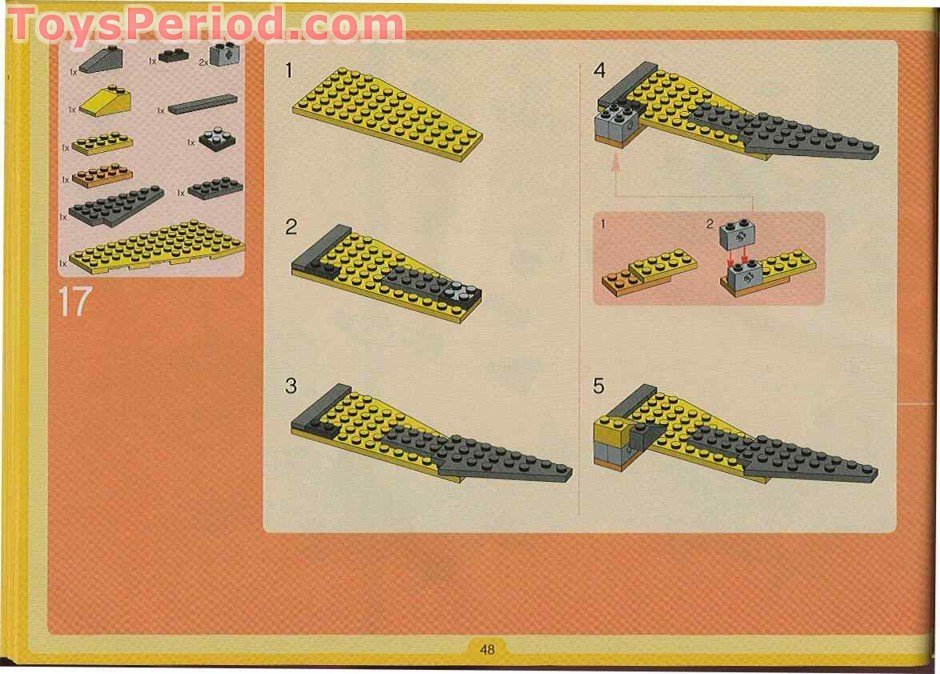 LEGO 4094 Motor Movers Instructions and Parts List