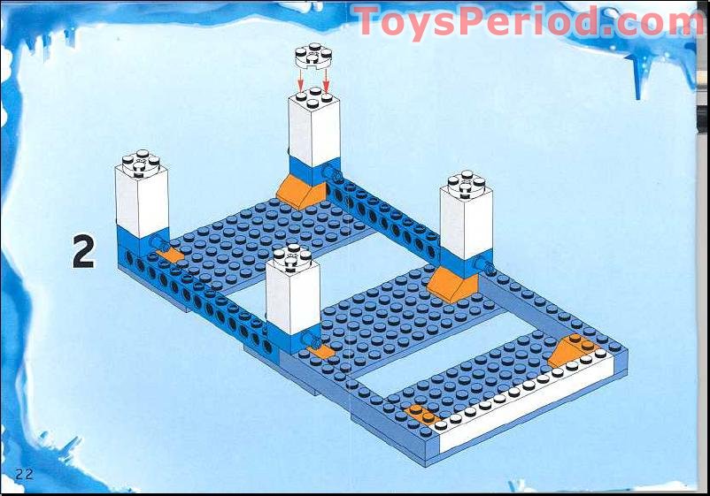 LEGO 4579 Ice Ramp Racers Instructions and Parts List