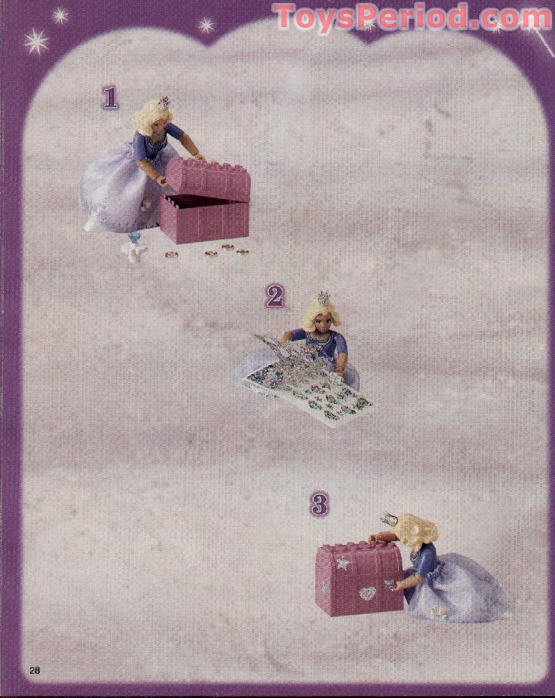 LEGO 5808 The Enchanted Palace Instructions and Parts List