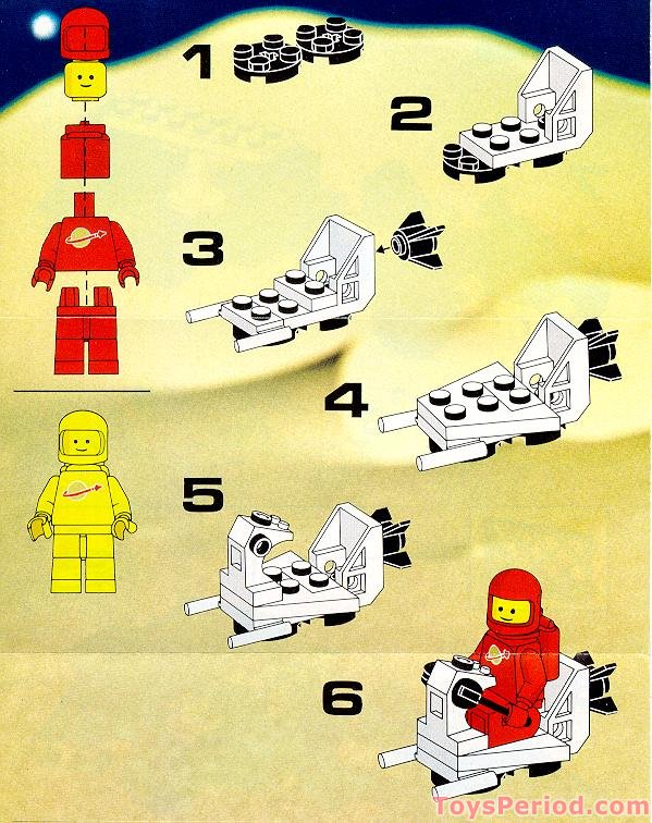LEGO 6874 Transporter with Scout Instructions and Parts List