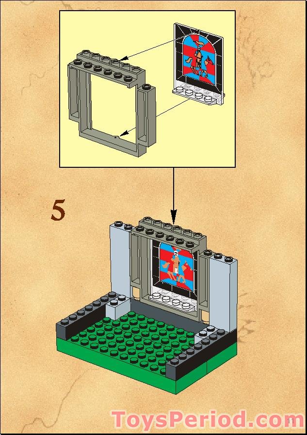 LEGO 6095 Royal Joust Instructions and Parts List