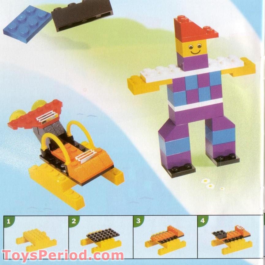 LEGO 7825 Creator Bucket Instructions and Parts List