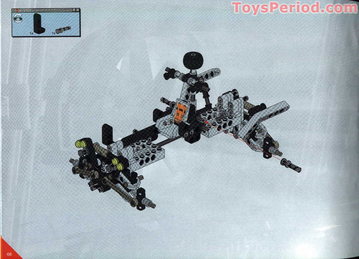 LEGO 8465 Extreme Off-Roader Instructions and Parts List