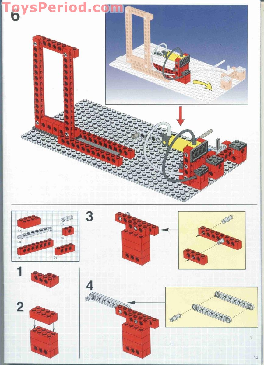 LEGO 9633 Advanced Air Power Set Set Parts Inventory and Instructions ...