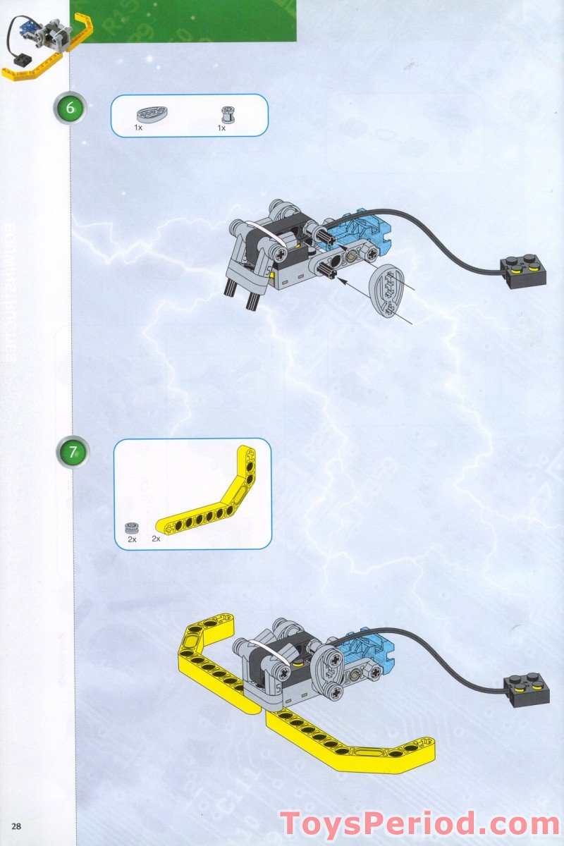 LEGO 9747 Robotics Invention System, Version 1.5 Instructions and Parts ...