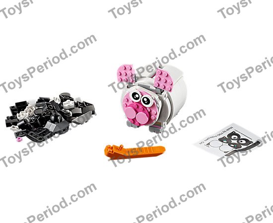 LEGO 40251 Mini Piggy Bank Set Parts List