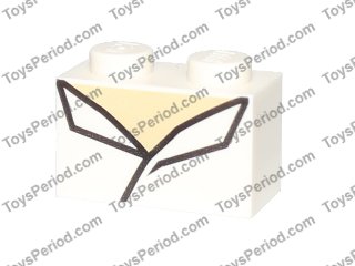 LEGO Sets with Part 3004pb154 Brick 1 x 2 with Black Lines and Tan ...