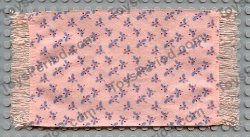 LEGO Sets with Part x967pb02 Scala Cloth Rug with Blue Leaves and Red ...