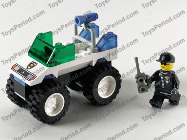 LEGO 6471 4wd Police Patrol Instructions and Parts List