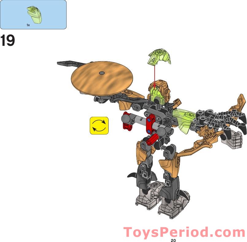 LEGO 44002 Rocka Instructions and Parts List
