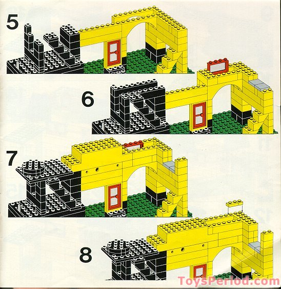 LEGO 912 Universal Building Set Instructions and Parts List