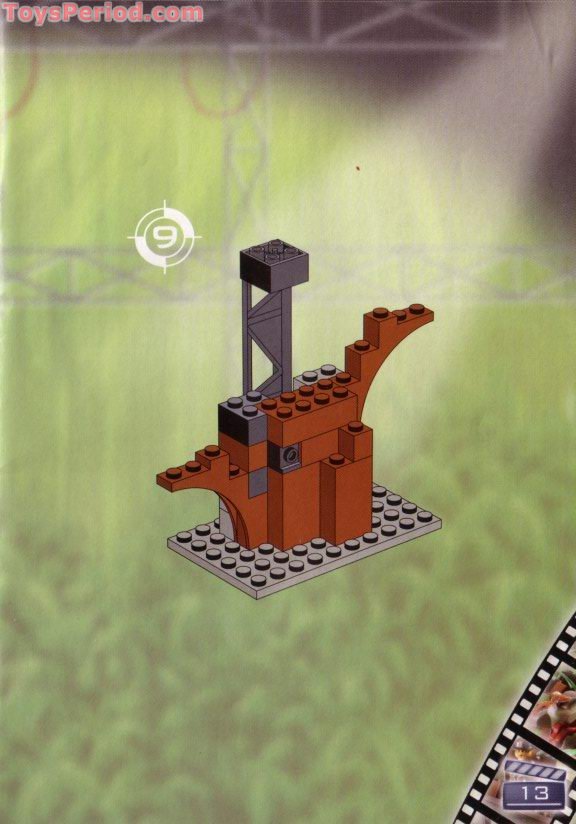 LEGO 1371 Spinosaurus Attack Studio Instructions and Parts List