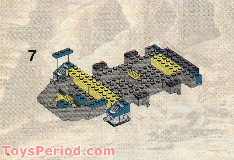 LEGO 4970 Chrome Crusher Instructions and Parts List