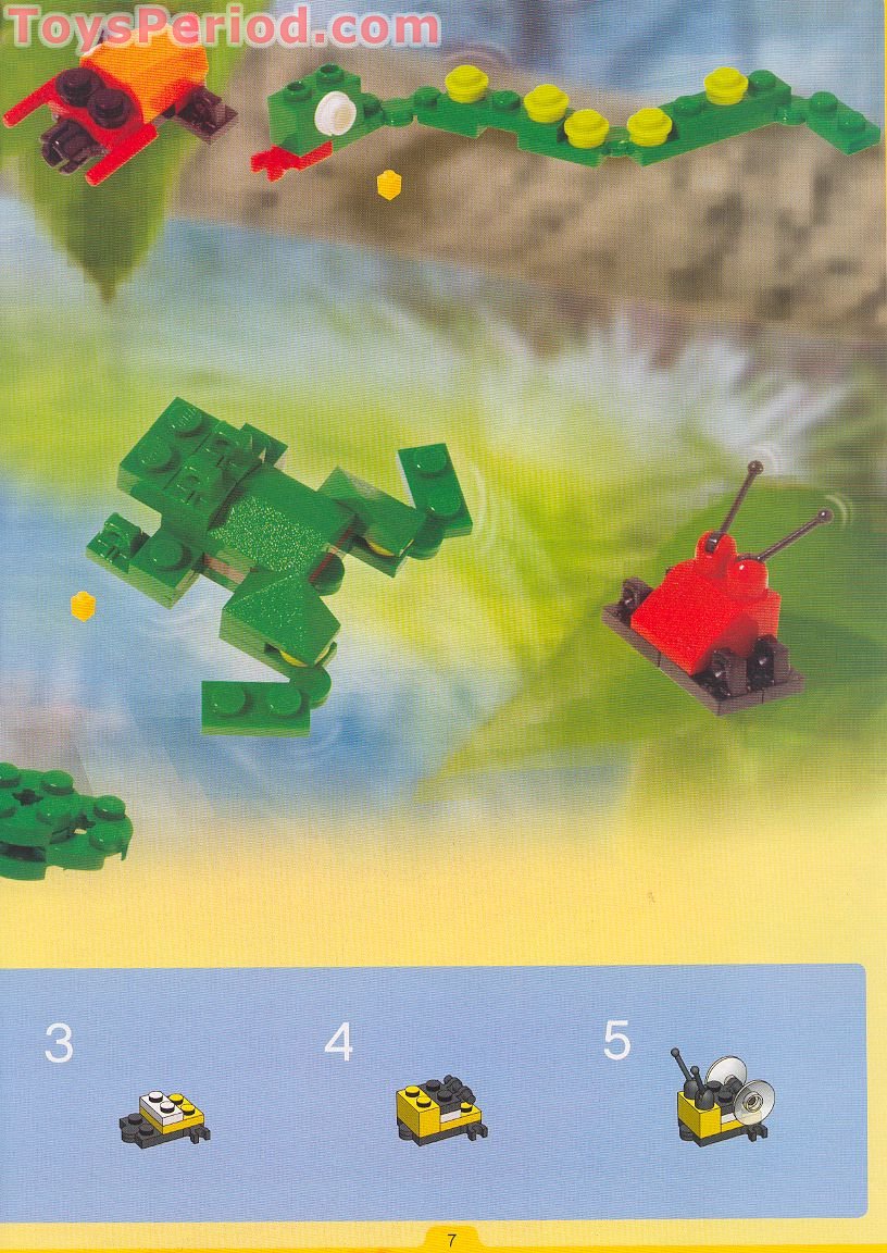 LEGO 4101 Wild Collection Set Parts Inventory and Instructions - LEGO ...