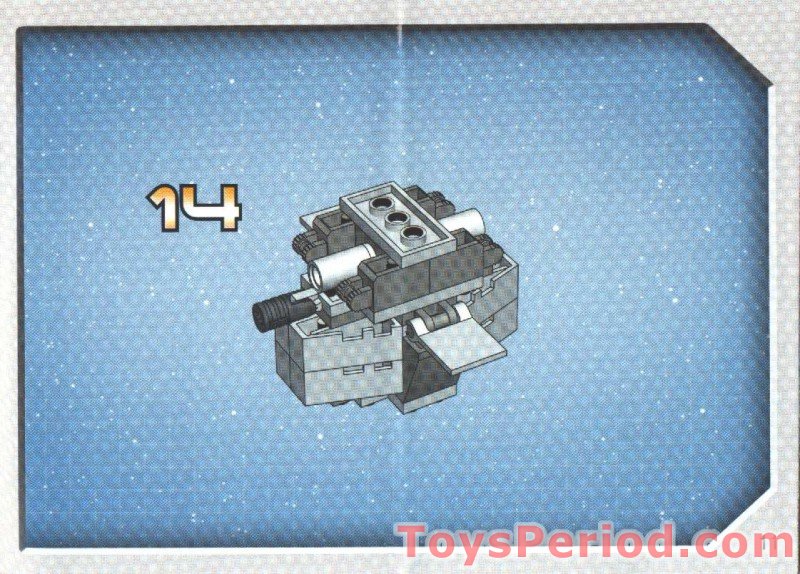 LEGO 4489 Mini AT-AT Instructions and Parts List