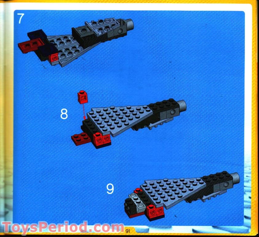LEGO 4506 Deep Sea Predators Instructions and Parts List