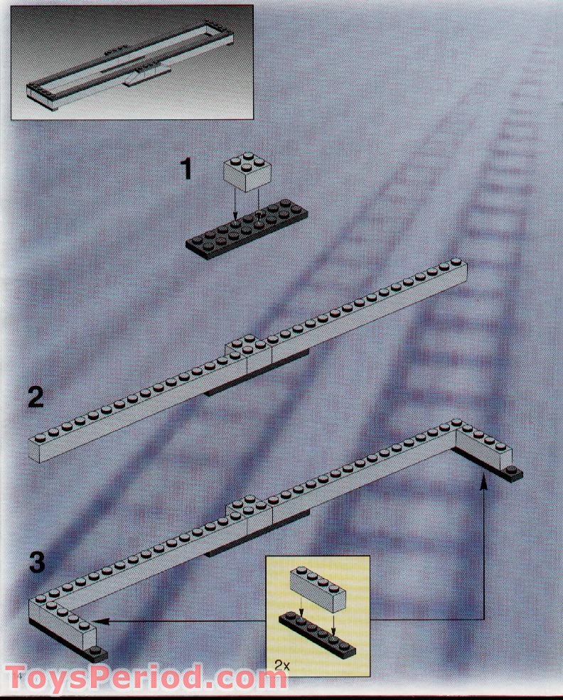 LEGO 4557 Freight Loading Station Instructions and Parts List