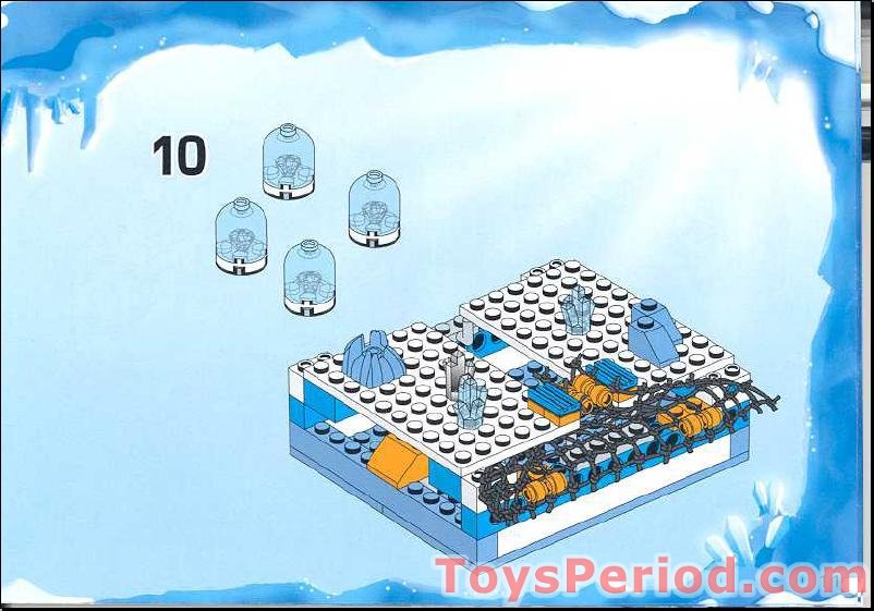 LEGO 4579 Ice Ramp Racers Instructions and Parts List