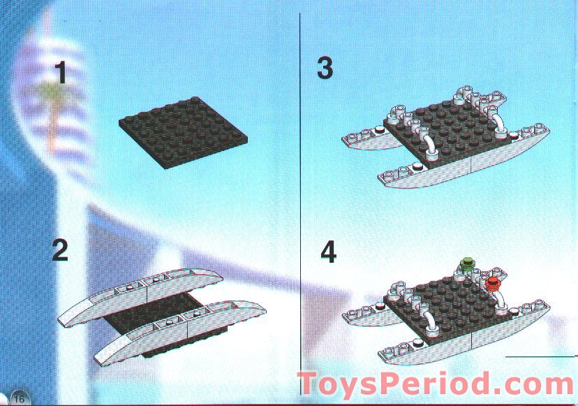 LEGO 6735 Air Chase Instructions and Parts List