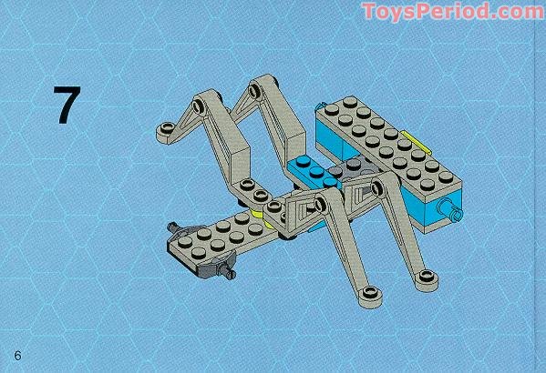 LEGO 6837 Cosmic Creeper Instructions and Parts List