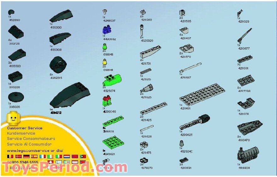 LEGO 7885 Robin's Scuba Jet: Attack of the Penguin Instructions and ...