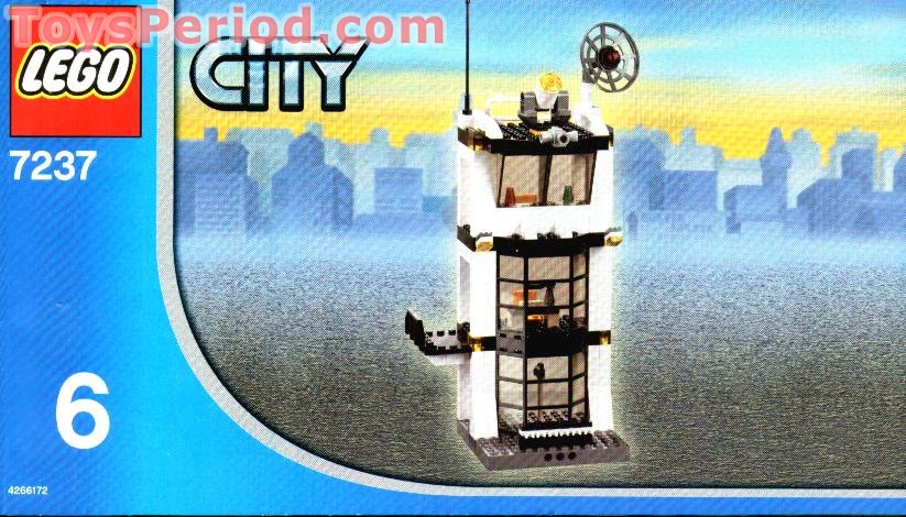 LEGO 7237-2 Police Station - Without Light-Up Minifig Instructions and ...