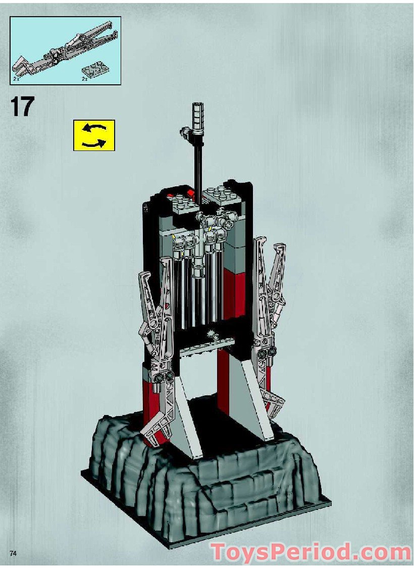 LEGO 8624 Race for the Mask of Life Instructions and Parts List