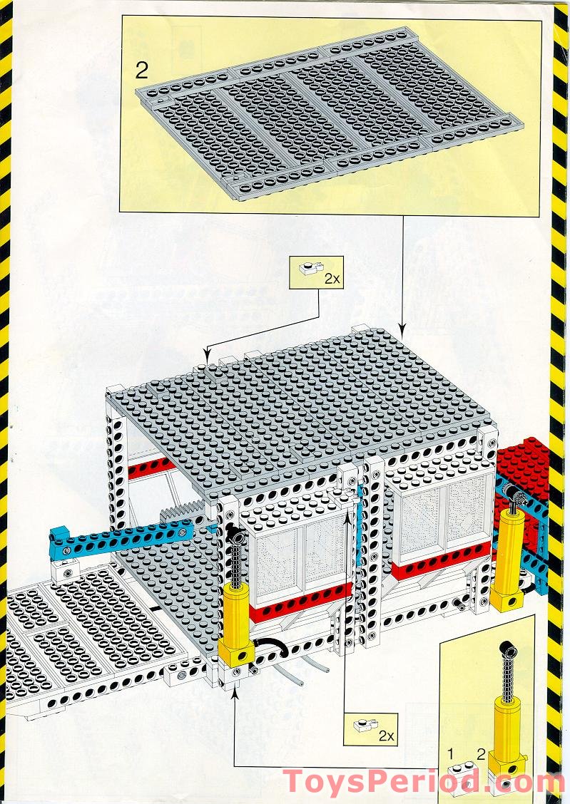 LEGO 8680 Arctic Rescue Base Instructions and Parts List