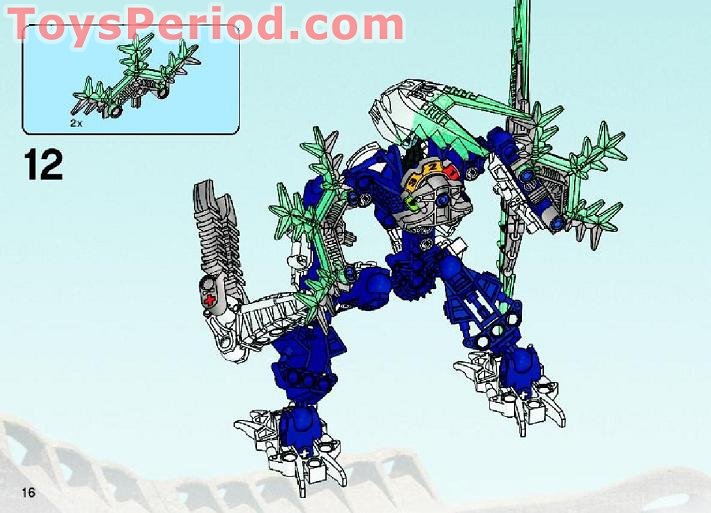 LEGO 8988 Gelu Instructions and Parts List