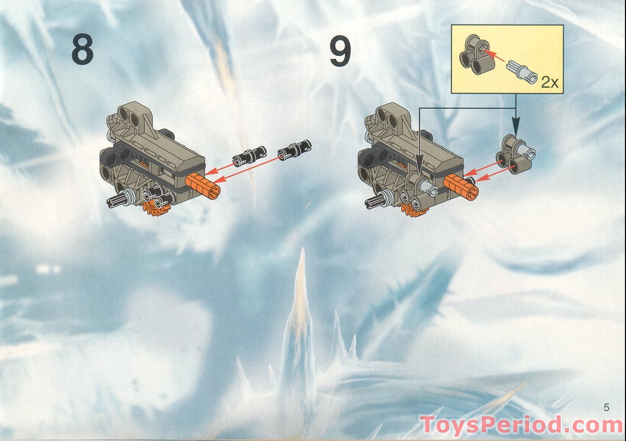 LEGO 8516 The Boss Instructions and Parts List