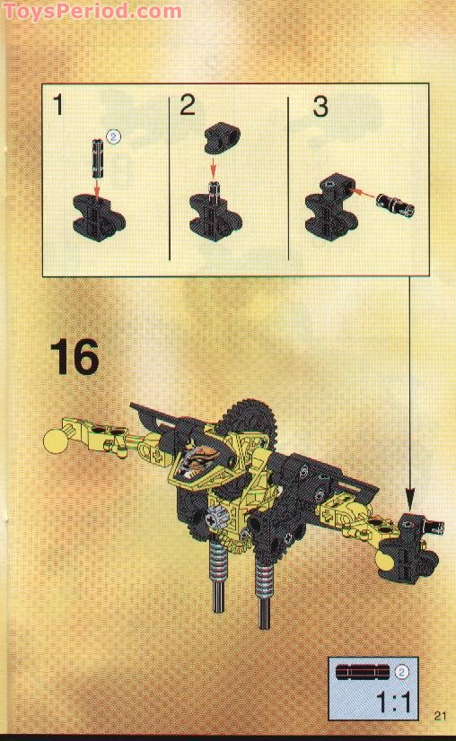 LEGO 8523 Blaster Slizer Instructions and Parts List