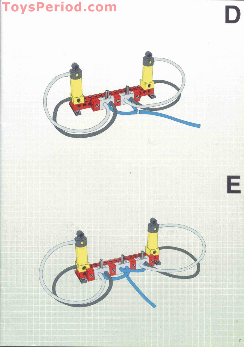 LEGO 9633 Advanced Air Power Set Instructions and Parts List
