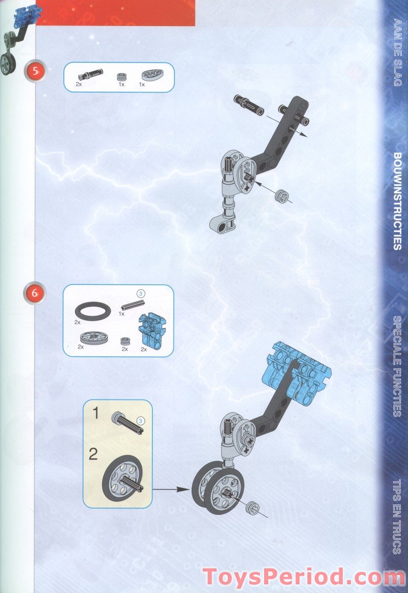 LEGO 9747 Robotics Invention System, Version 1.5 Instructions and Parts ...