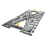 LEGO 7996 Double Crossover Track for RC Trains Instructions and Parts List