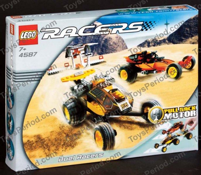 LEGO 4587 Duel Racers Instructions and Parts List
