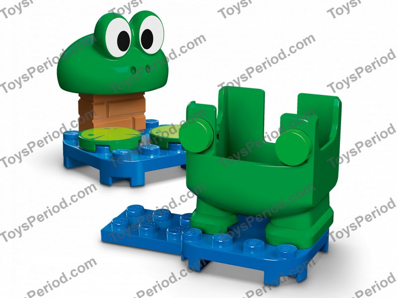 LEGO 71392 Frog Mario - Power-Up Pack Set Parts List