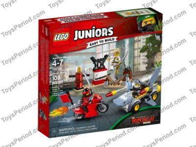 LEGO 10739 Shark Attack Set Parts List