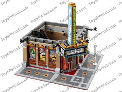 LEGO 10232 Palace Cinema Instructions and Parts List