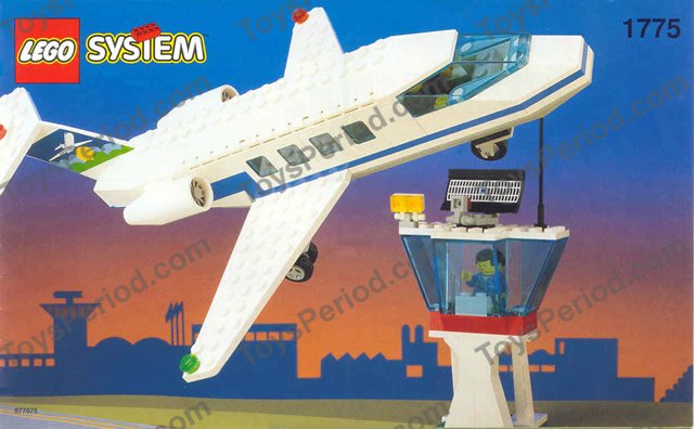 LEGO 1775 Airline Promotional Set - Jet and Tower Instructions and ...
