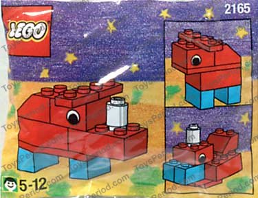 LEGO 2165 Basic Promotional Set - Rhinocerous Parts List