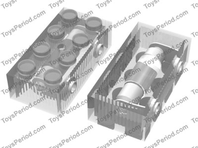 LEGO Sets with Part x456c01 Electric Light Brick 2 x 4 4.5V with ...