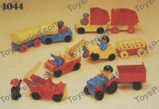 LEGO 1044 Community Vehicles Set Parts List